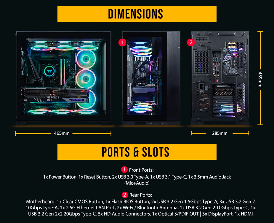 Mwave Conky Ultimate Gaming PC - Intel Core i9 & GeForce RTX 4090 ...